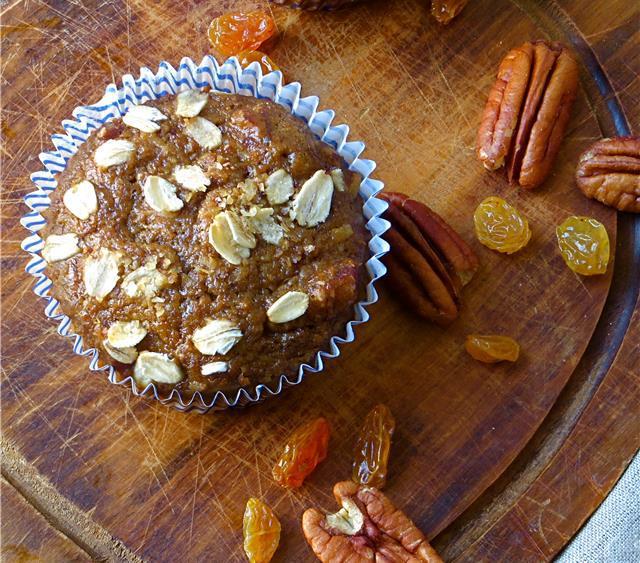 Fruit and Nut Bran Muffins