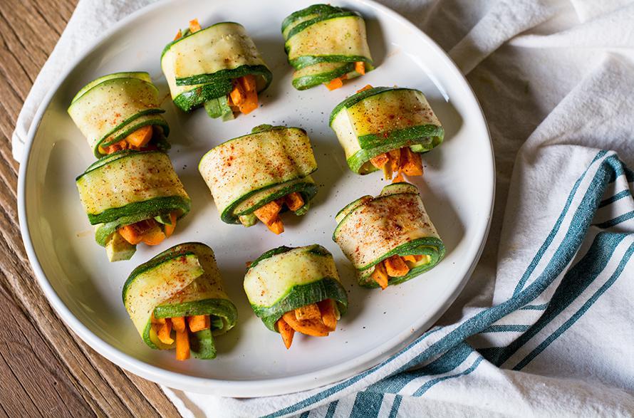 Asian Rice Chickpea Rice Paper Tacos