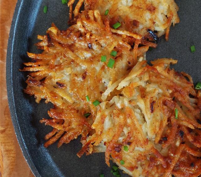 Rustic Potato Latkes