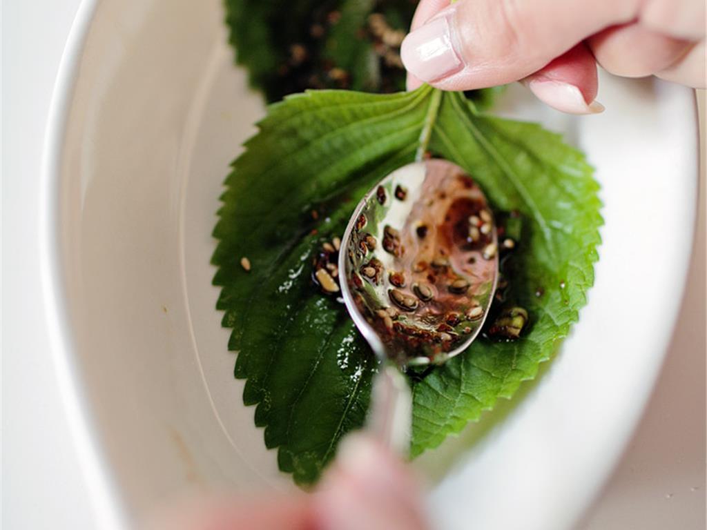 Korean Perilla Leaf Kimchi