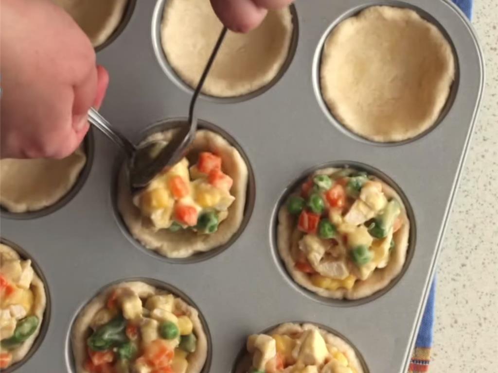 Mini Chicken Pot Pies