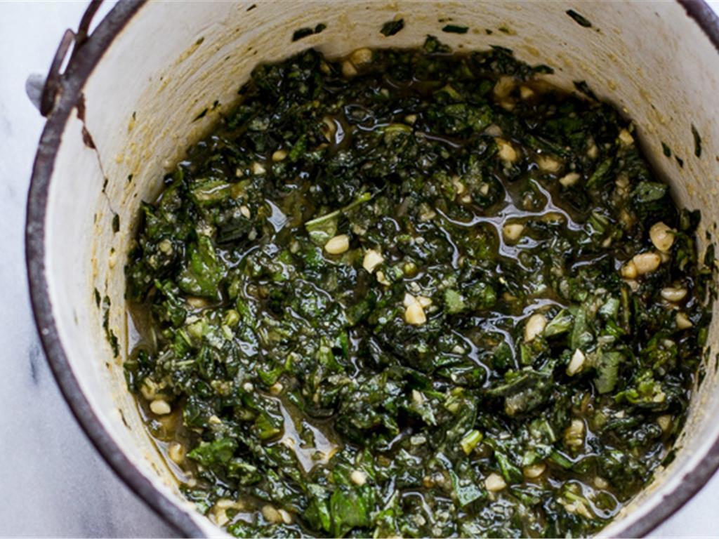 Quick Basil Pesto Pasta