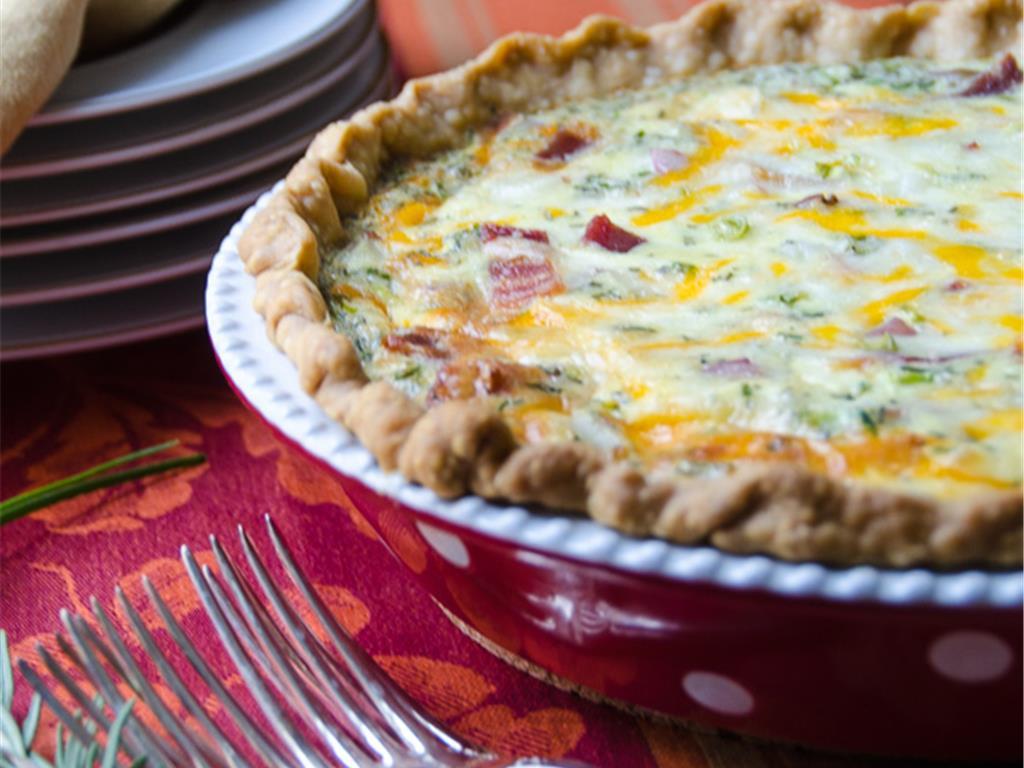 Loaded Baked Potato Quiche